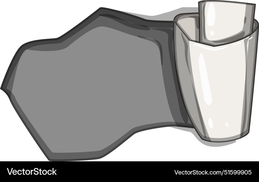 Sheet torn paper cartoon Royalty Free Vector Image