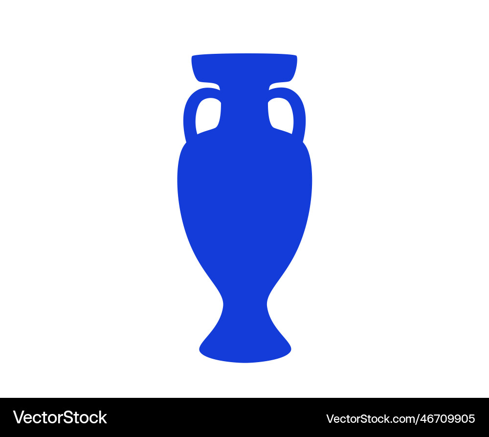 Uefa Euro 2024 Trophy Royalty Free Vector Image