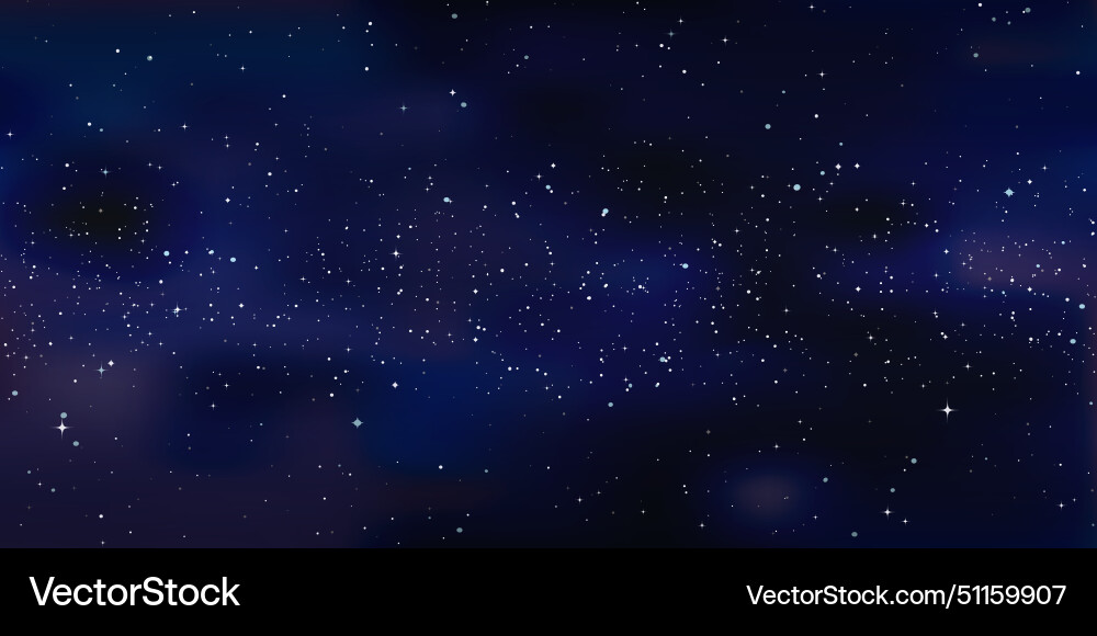 Abstract dark space seamless pattern Royalty Free Vector