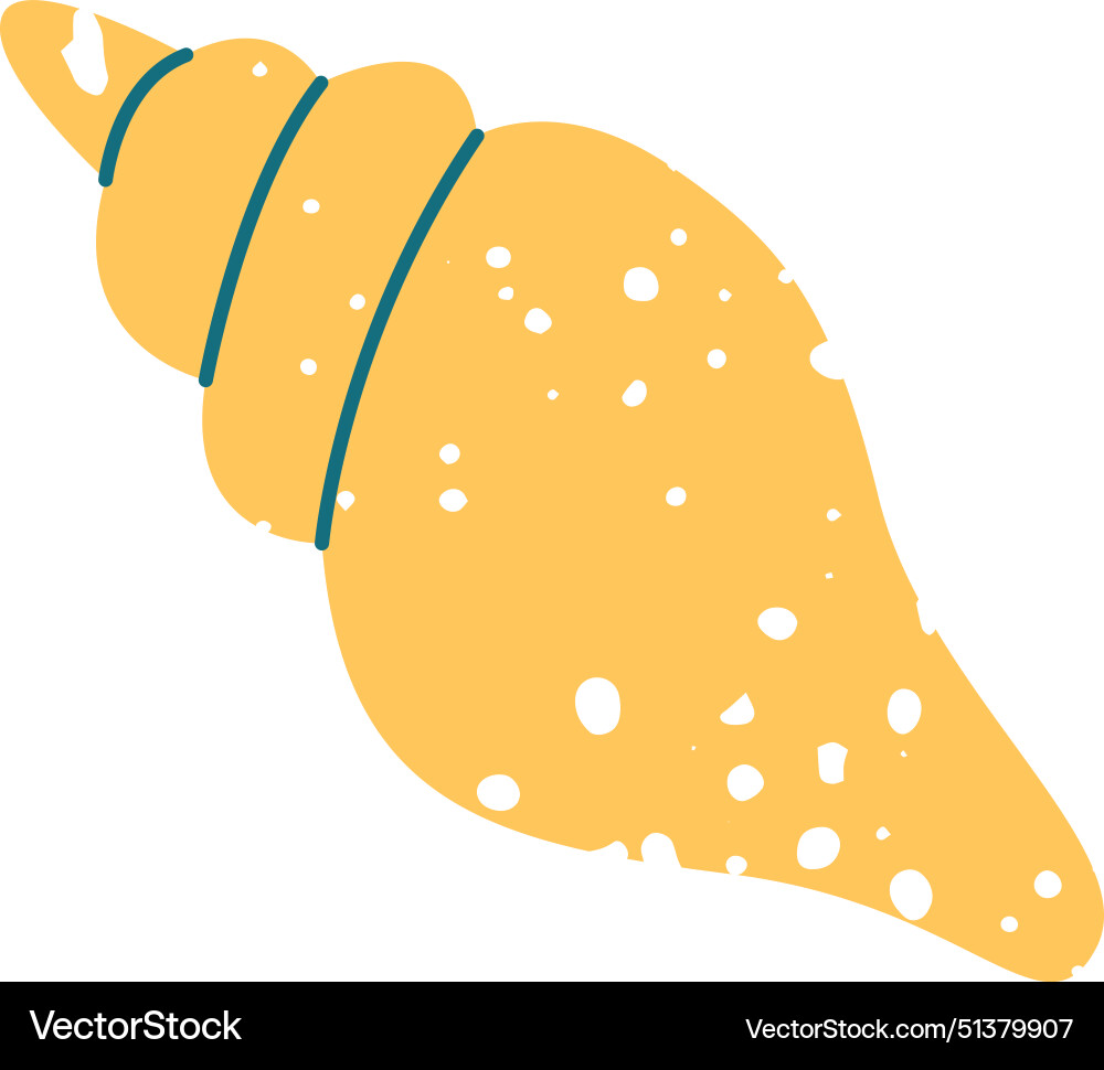 Sea shell splash texture Royalty Free Vector Image