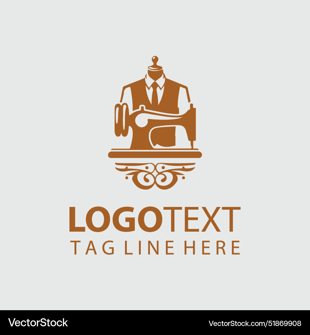 Tailor logo Royalty Free Vector Image - VectorStock