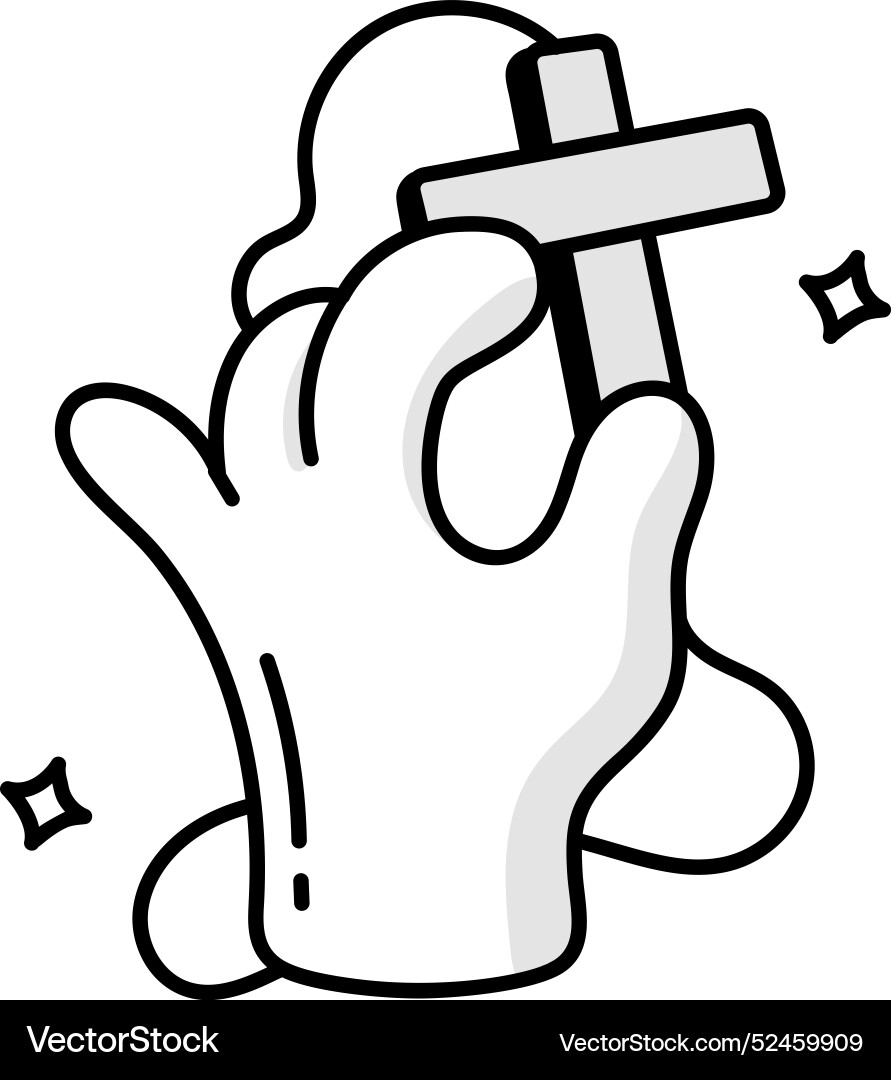 Basic rgba hand drawn icon depicting communion cha