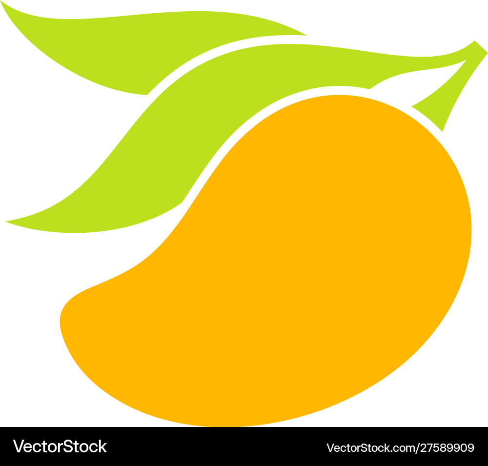 Mango logo Royalty Free Vector Image - VectorStock