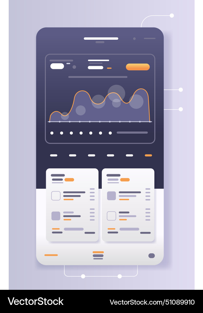 Online banking smart wallet payment computer Vector Image