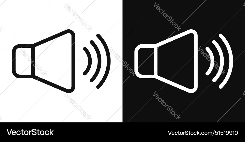 Volumen Icon Lizenzfreies Vektorbild - VectorStock