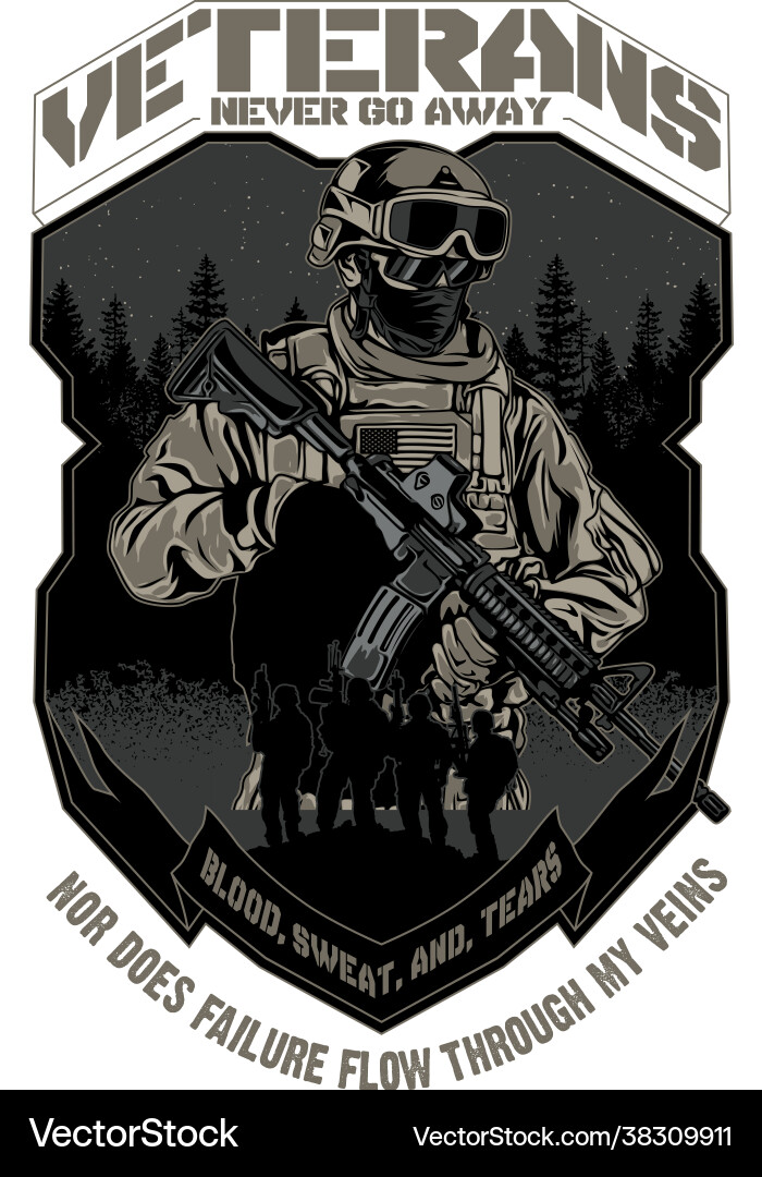 Veterans Royalty Free Vector Image - VectorStock