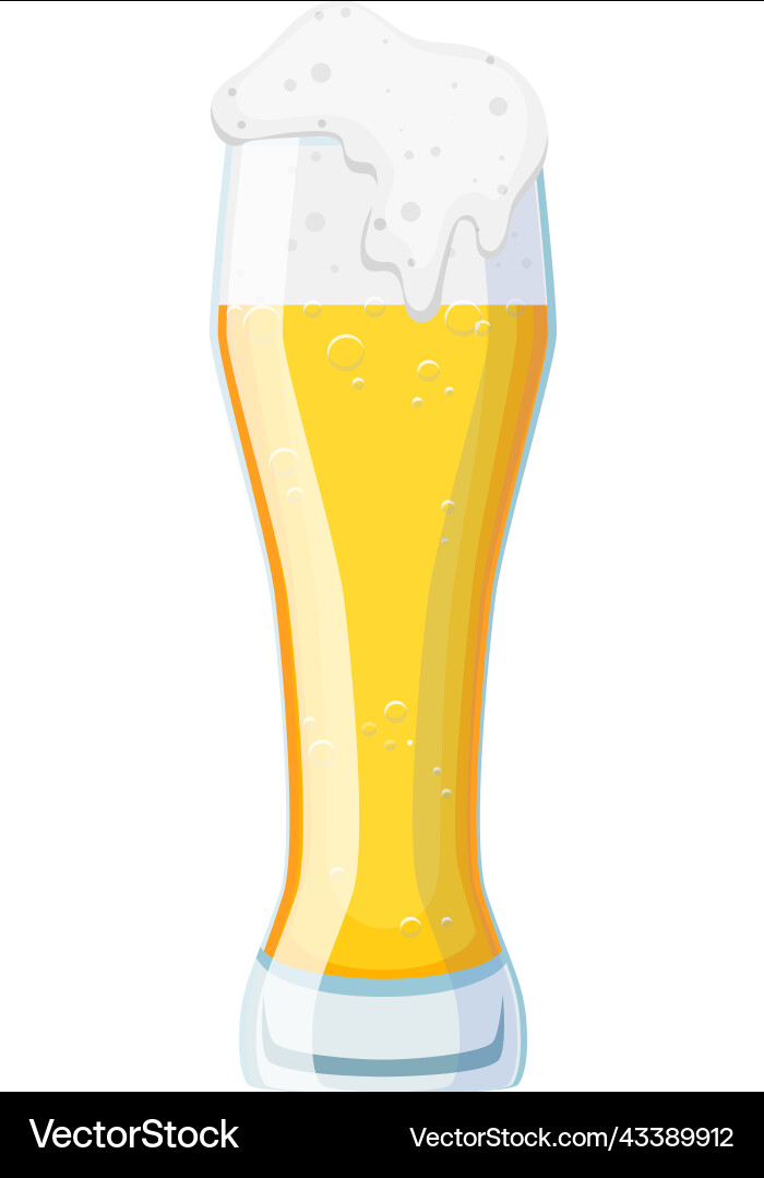 Beer cup cartoon Royalty Free Vector Image - VectorStock