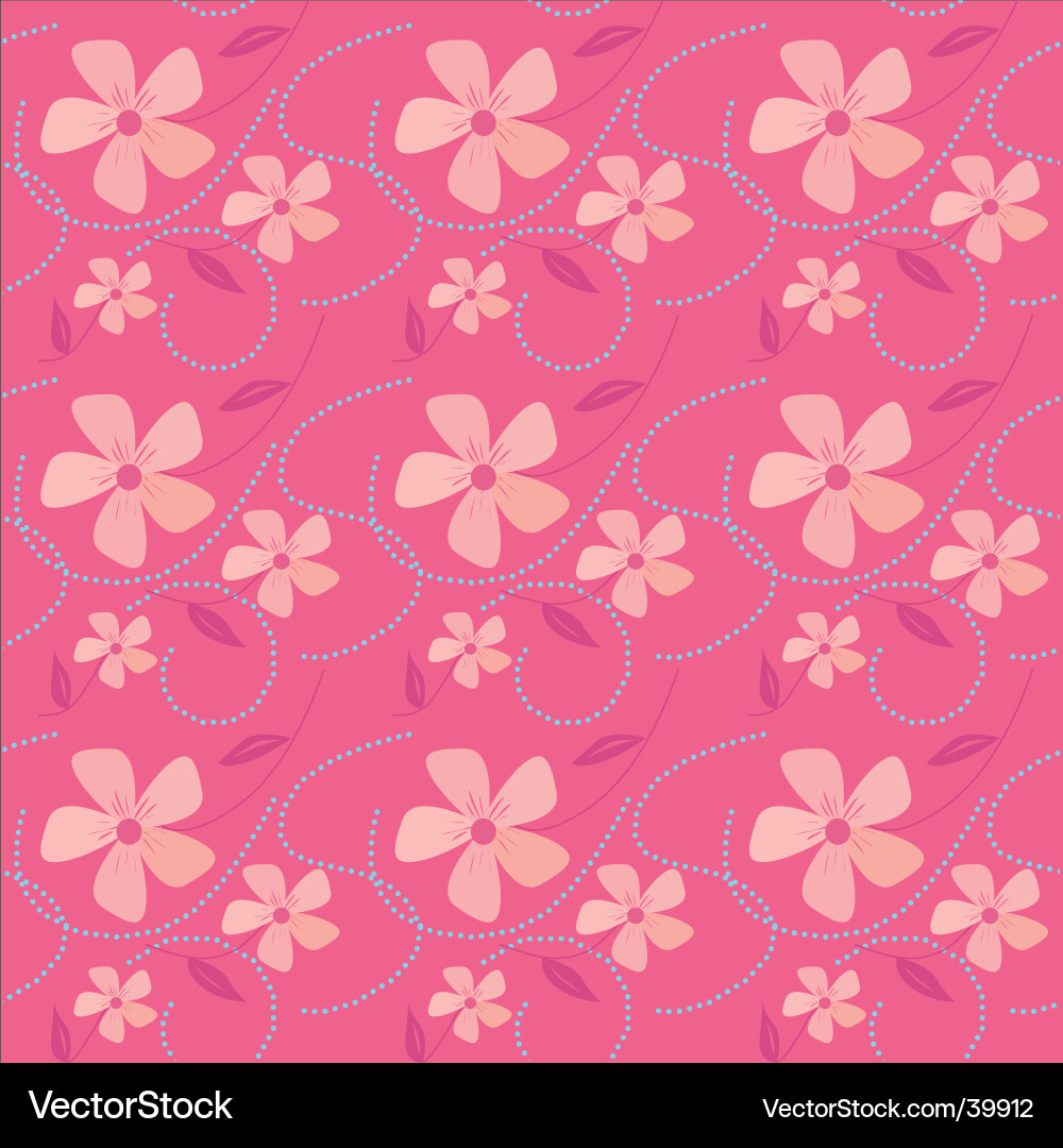 Pink seamless background Royalty Free Vector Image