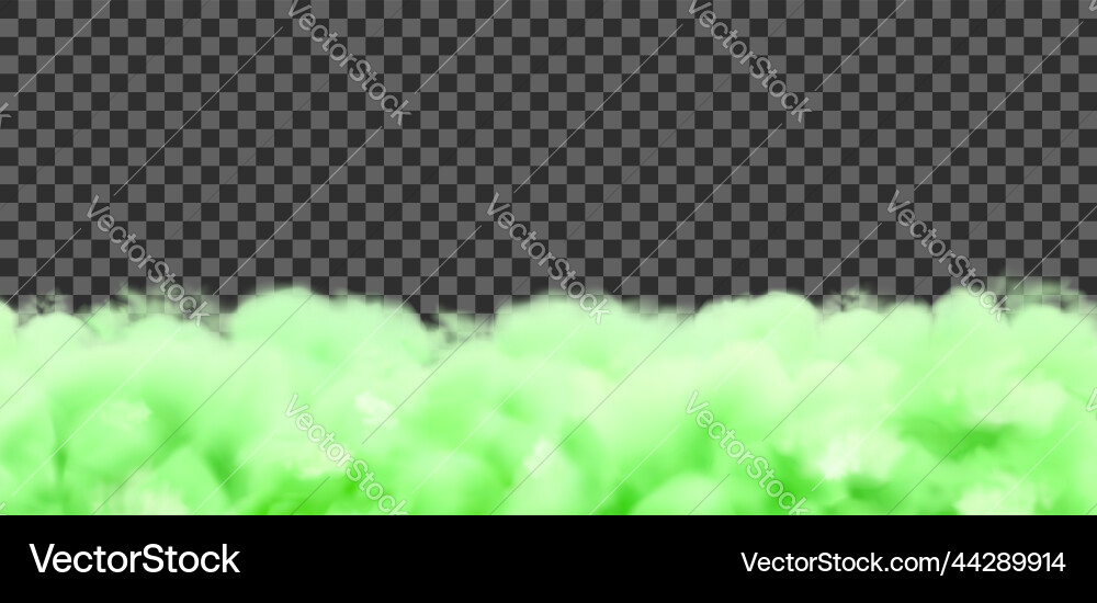 Green clouds background Royalty Free Vector Image