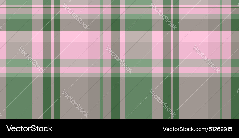 Lumberjack pattern check tartan hippy fabric Vector Image