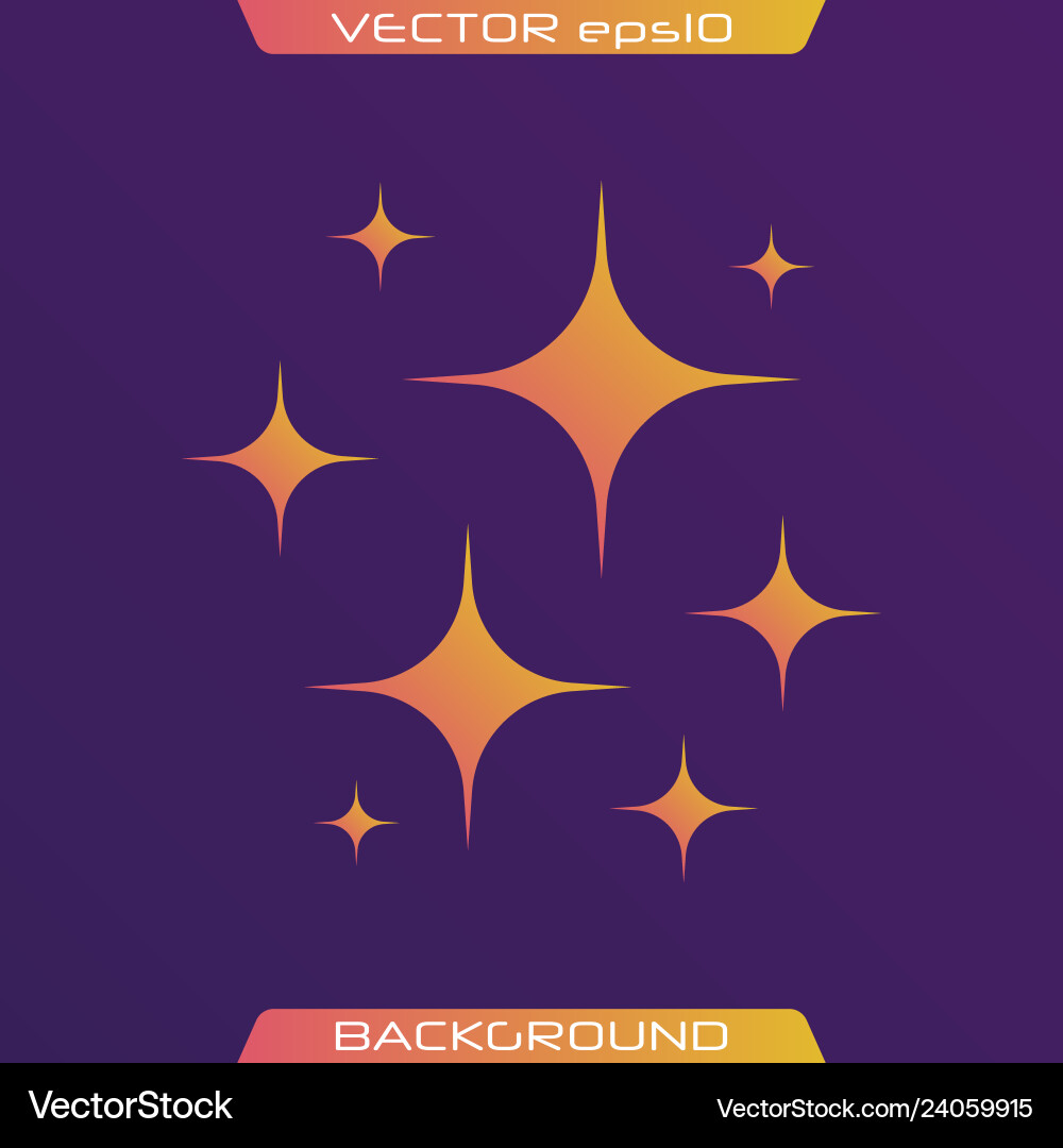 Original stars Royalty Free Vector Image - VectorStock