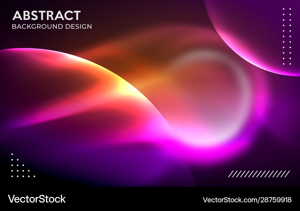 Modern abstract aurora energy with colorful Vector Image