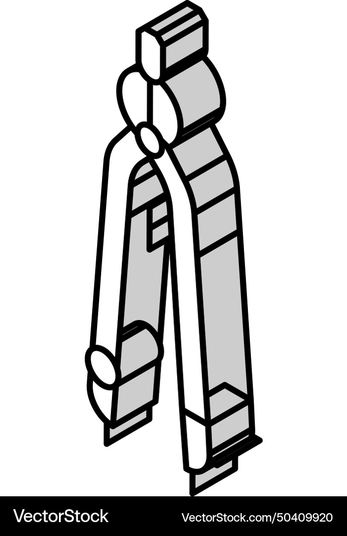 Drafting compass architectural drafter isometric Vector Image