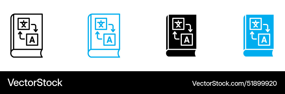 Translation icon ideal for language Royalty Free Vector