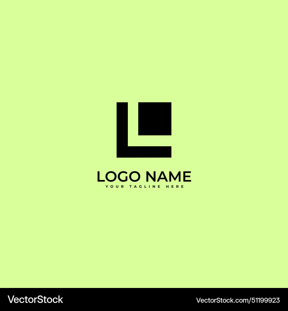 Layers logo design template window glass Vector Image