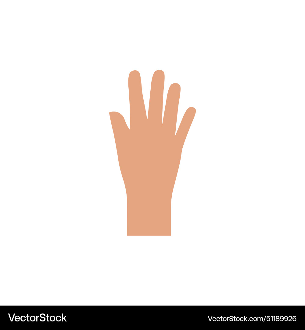 Hand gesture symbol Royalty Free Vector Image - VectorStock