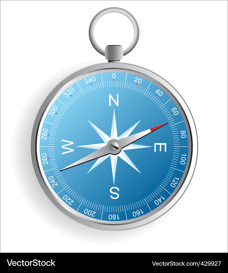 Compass Royalty Free Vector Image - VectorStock