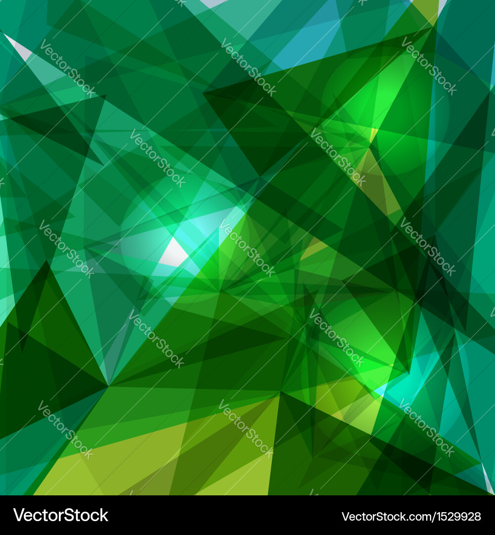 Blue and green geometric transparency Royalty Free Vector