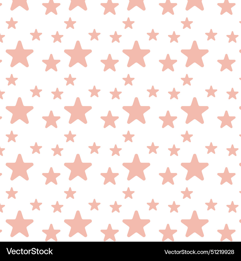 Stars seamless pattern design Royalty Free Vector Image