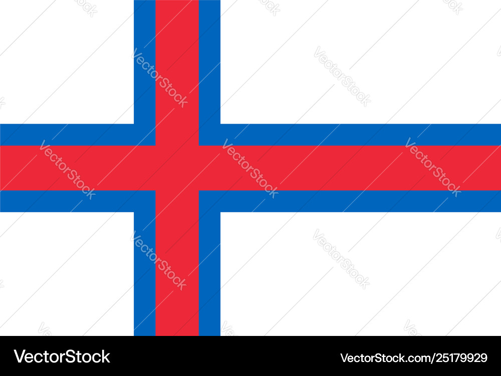 Flag rectangular shape Royalty Free Vector Image