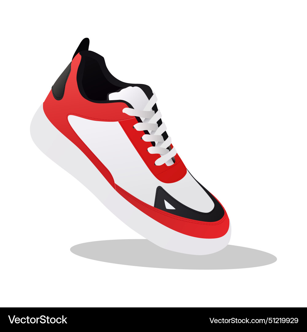 Sneaker shoe Royalty Free Vector Image - VectorStock
