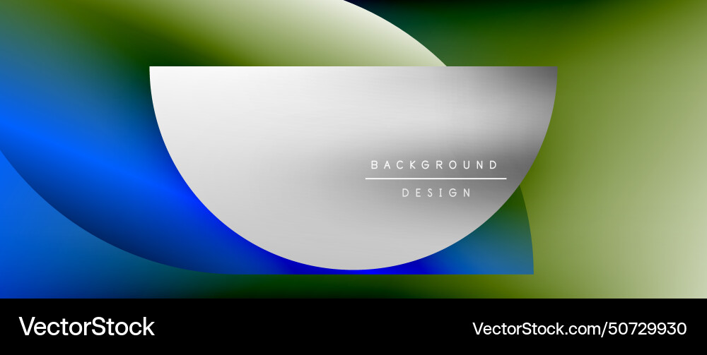 Bright color circle and round element minimal Vector Image