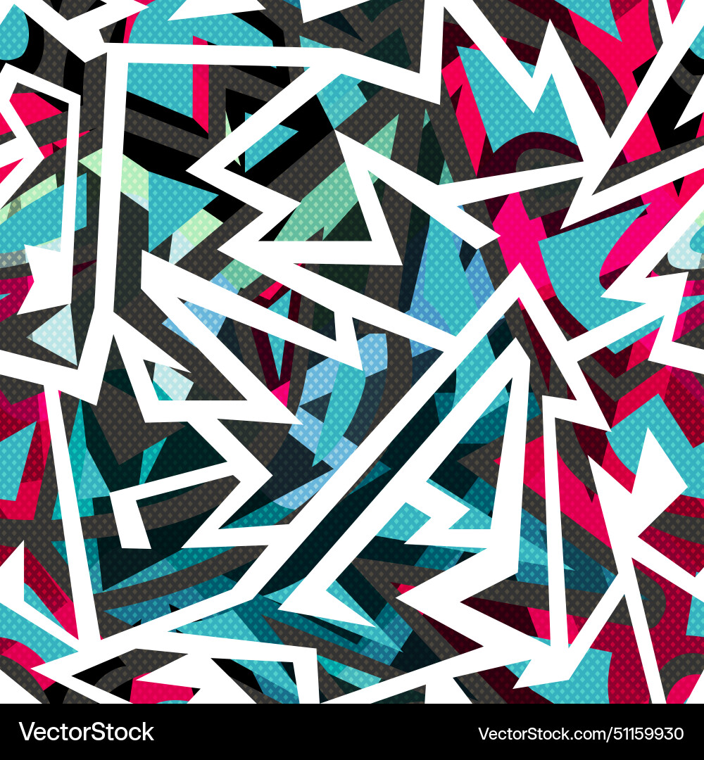 Geometric Camouflage Pattern Royalty Free Vector Image