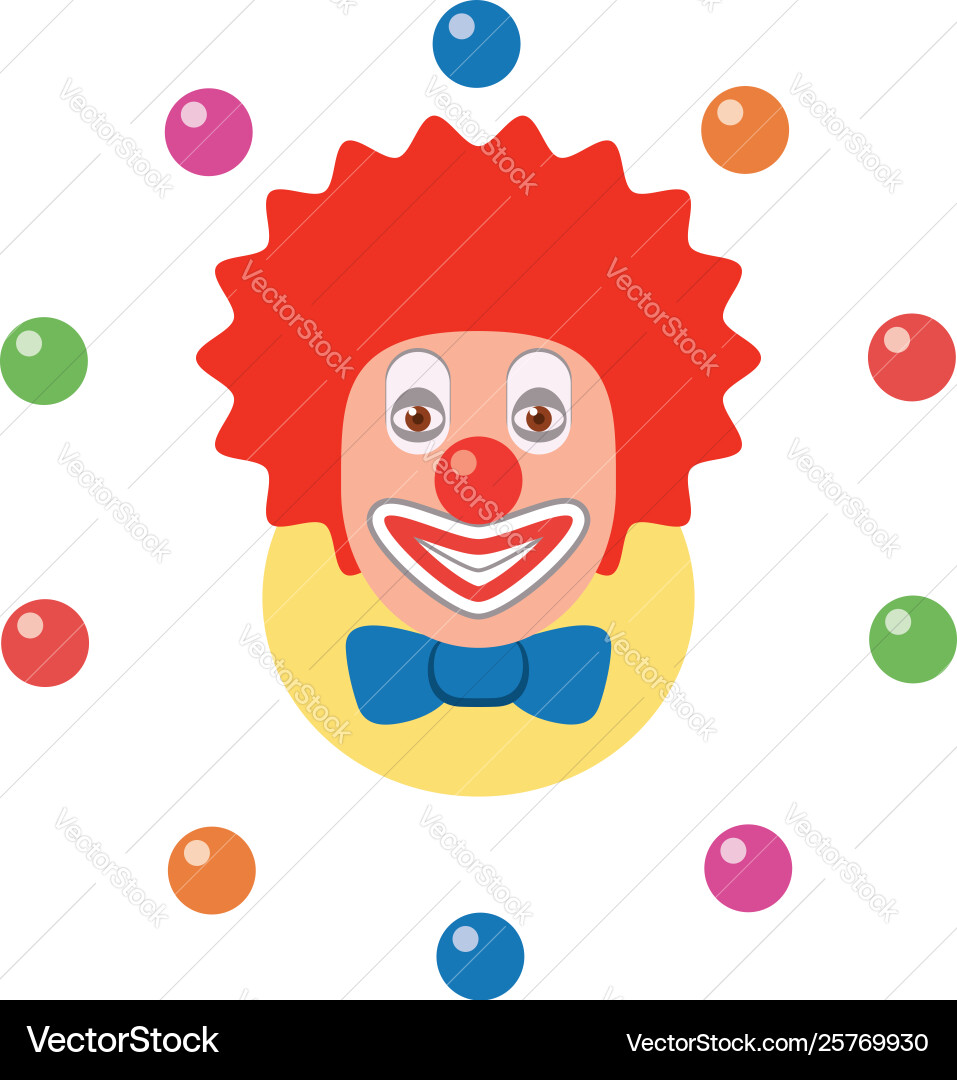 Icon juggling clown Royalty Free Vector Image - VectorStock