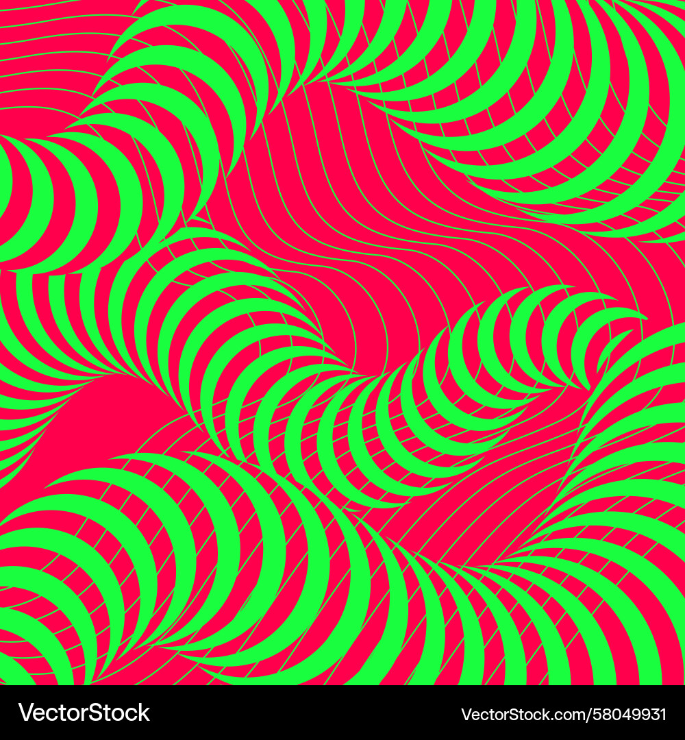 Abstract Geometric Swirls Royalty Free Vector Image