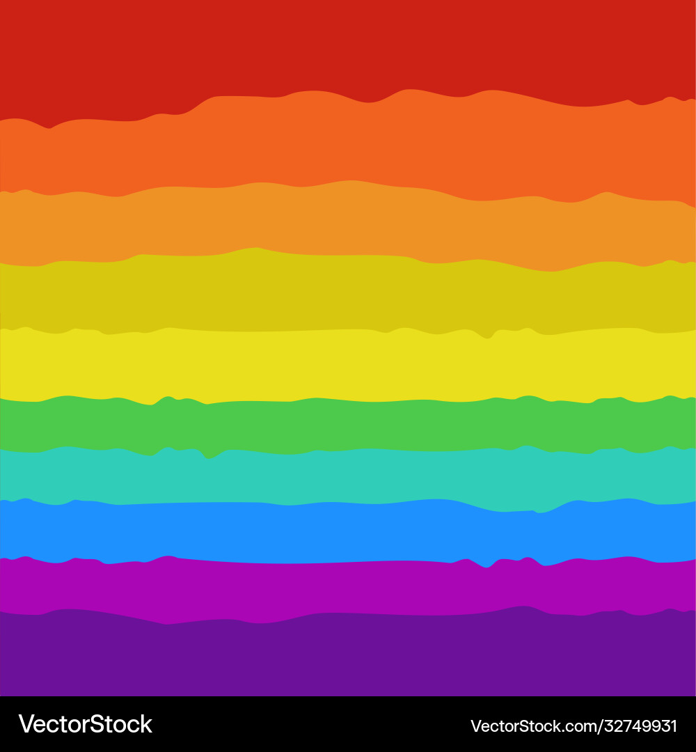 Rainbow Striped Background Royalty Free Vector Image
