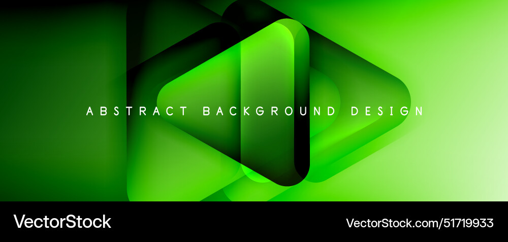 Shadow and light triangle background dynamic Vector Image