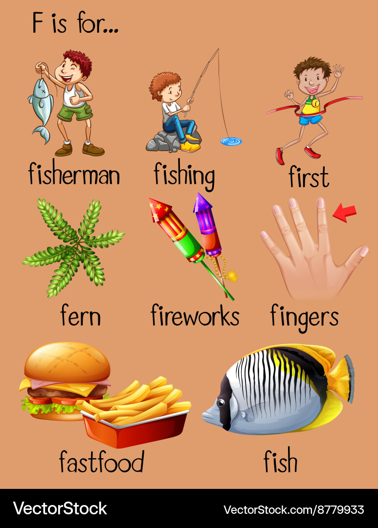 Letter F Words Medial F Words