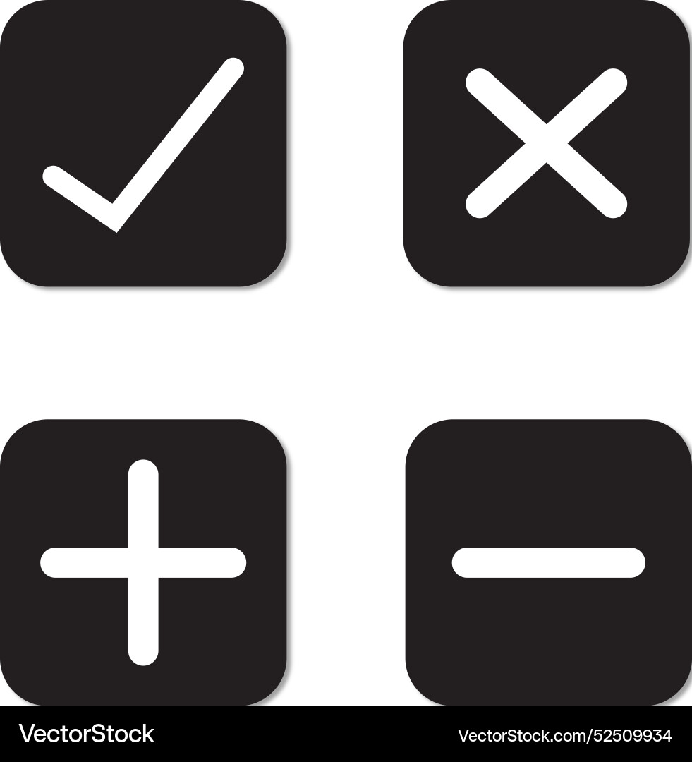 Badge check icon verify stamp black flat Vector Image