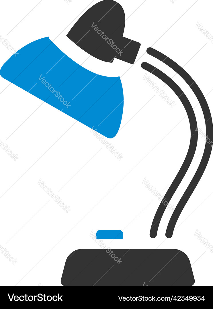 Icon der Lampe Lizenzfreies Vektorbild - VectorStock