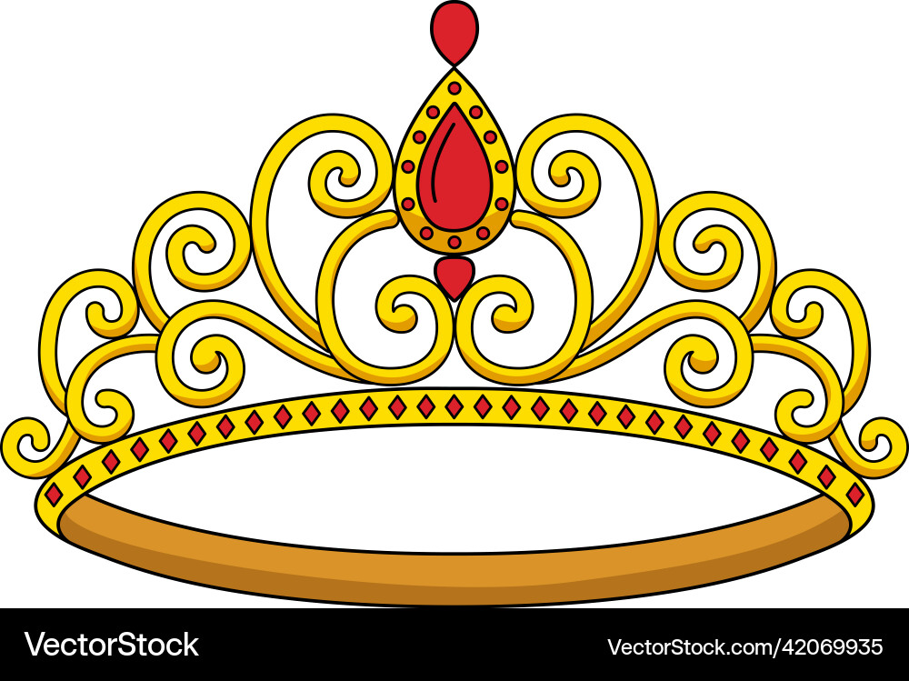 Cartoon Princess Crown Clipart