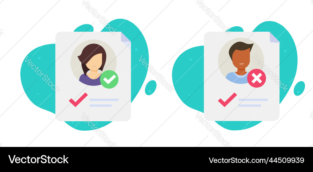 Discrimination in Hiring Royalty Free Vector Image