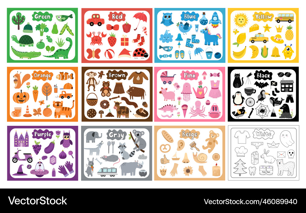 Red Flashcard Vector Images (over 1,100)