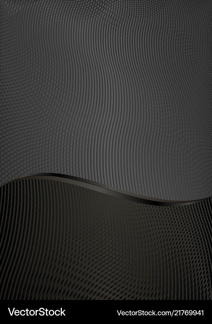 Black abstract texture divided into two Royalty Free Vector