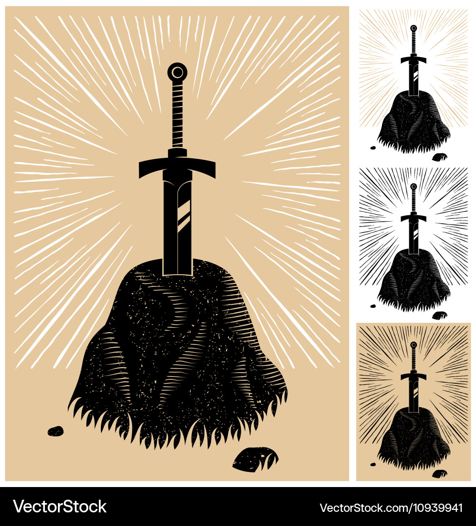 Excalibur Royalty Free Vector Image - VectorStock
