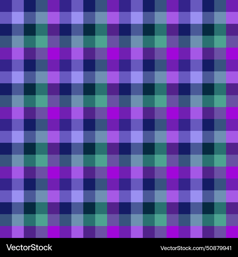 Purple and green geometric seamless pattern Vector Image