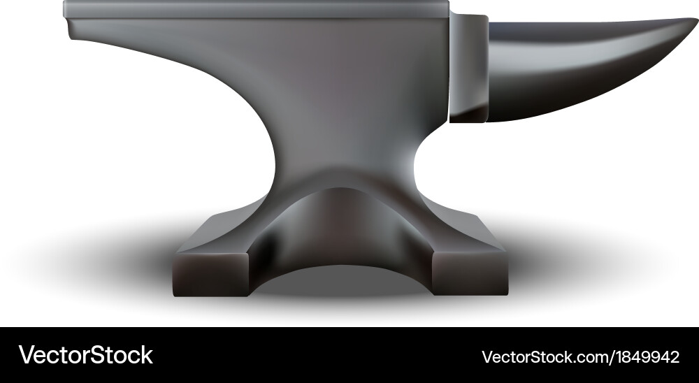 Isolated Anvil Royalty Free Vector Image - VectorStock