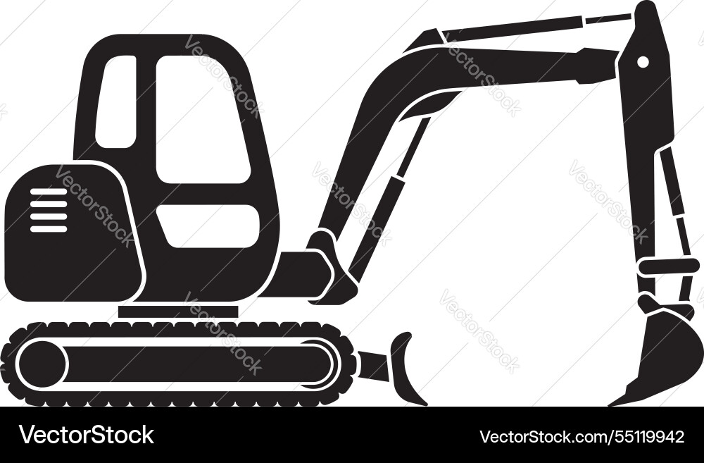 Caterpillar Excavator Vector Images (over 700)