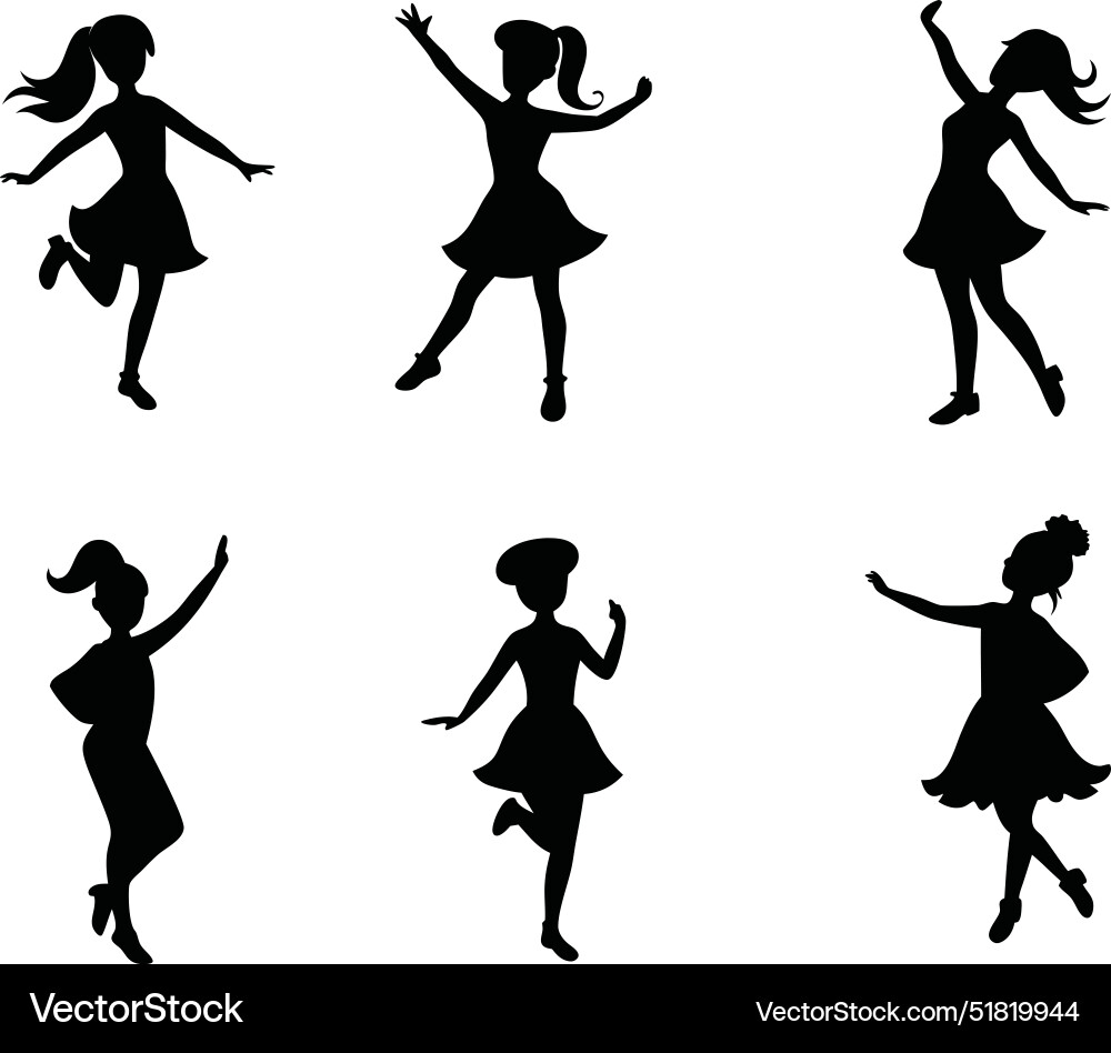 A cute dancing looks awesome Royalty Free Vector Image