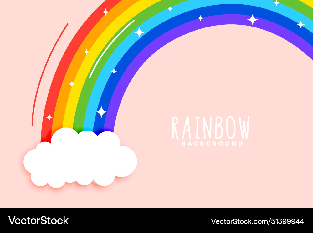 Beautiful colorful rainbow spectrum background Vector Image