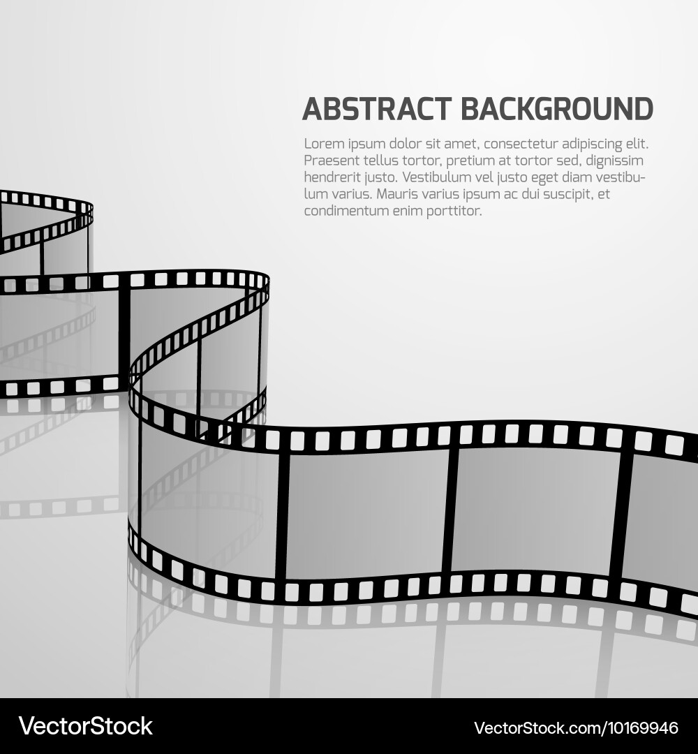 Retro Film Background Royalty Free Vector Image