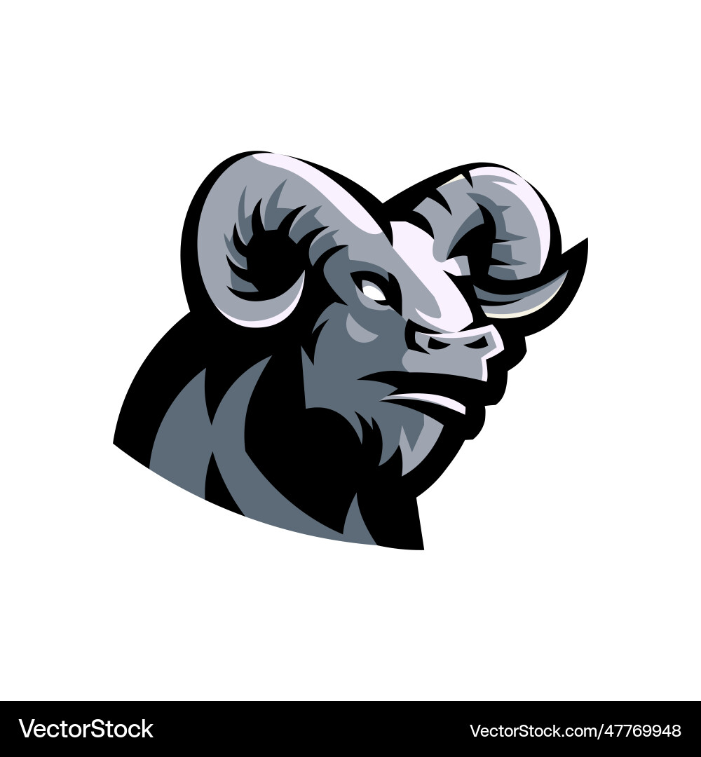 Goat athletic club Royalty Free Vector Image - VectorStock