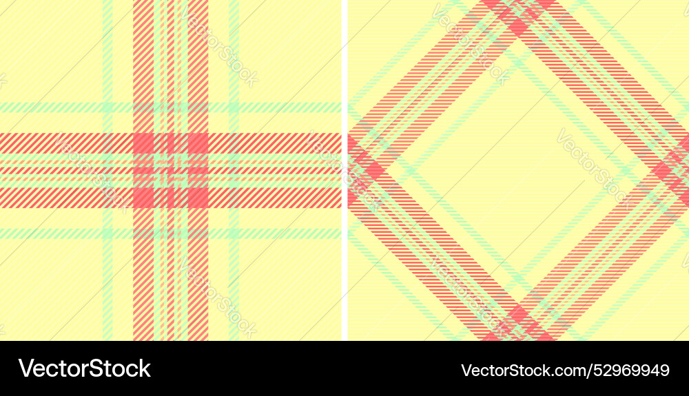 Check seamless texture of pattern plaid Royalty Free Vector