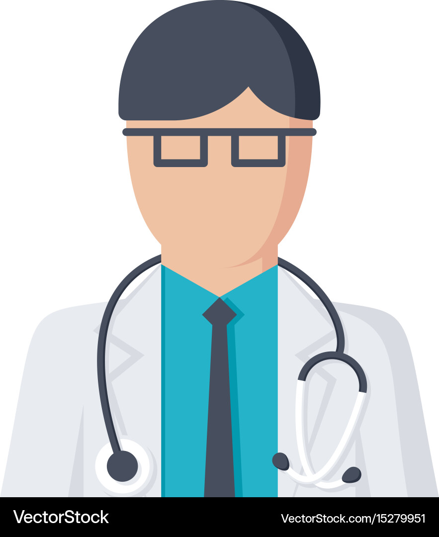 Medical Professional Icon Royalty Free Vector Image
