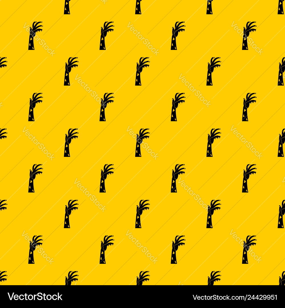 Zombie Handmuster Lizenzfreies Vektorbild - VectorStock