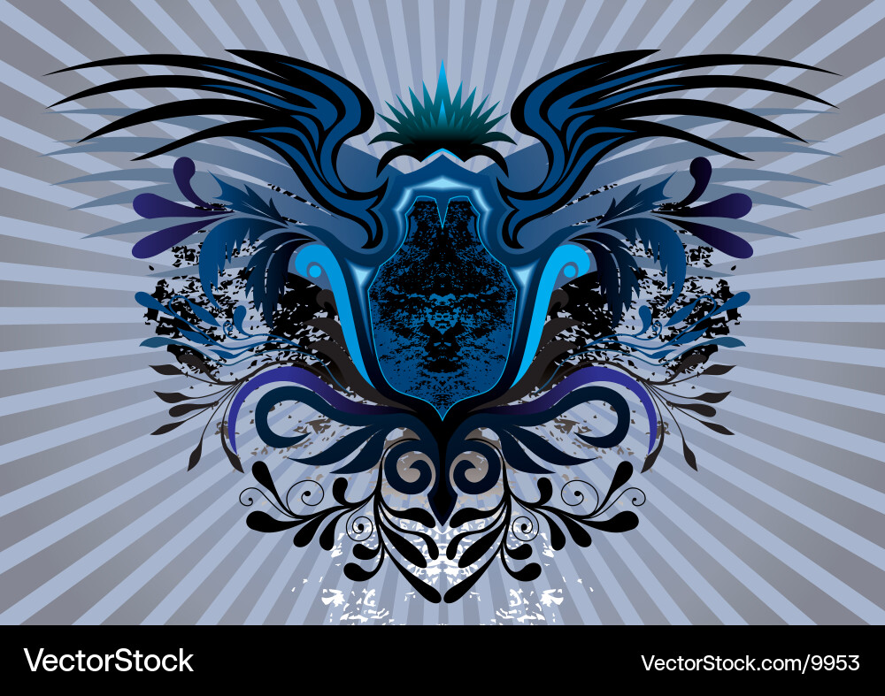 Heraldry graphic Royalty Free Vector Image - VectorStock